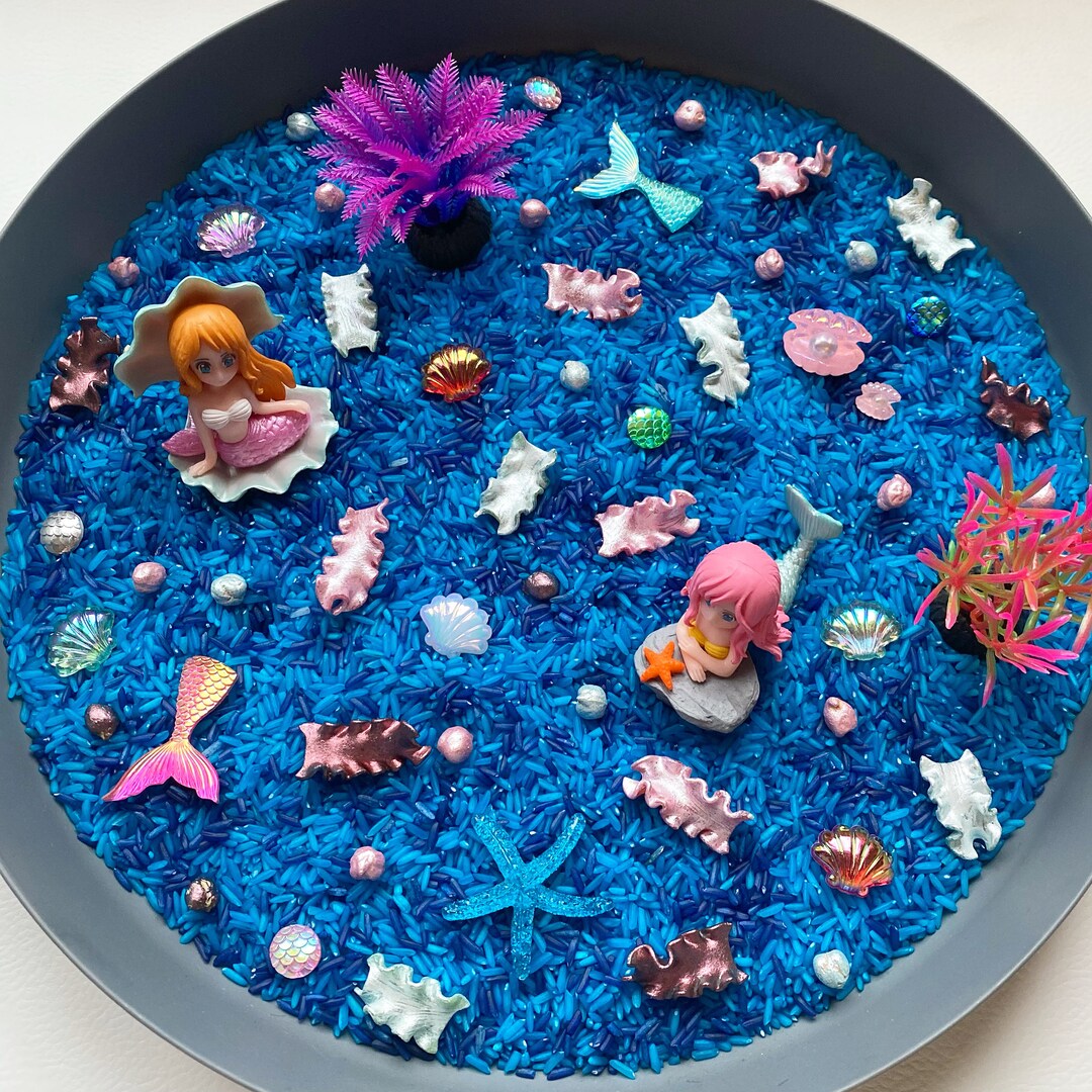 Mermaid Sensory Play Kit - Etsy UK