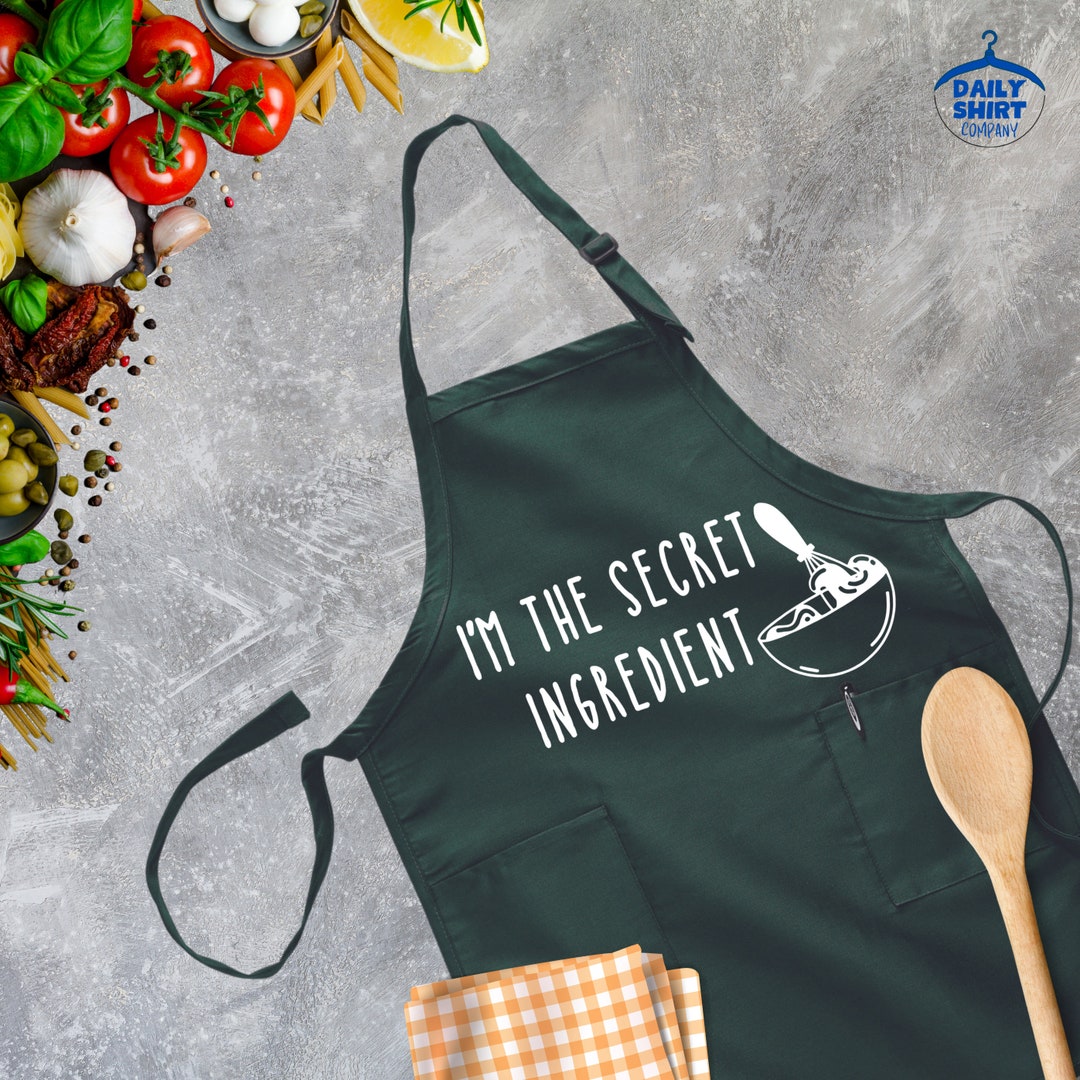 I'm the Secret Ingredient Apron, Funny Apron for Women and Man, Kitchen ...