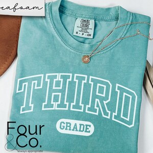 Grade Level Teacher Shirt, Comfort Colors Tee - Etsy