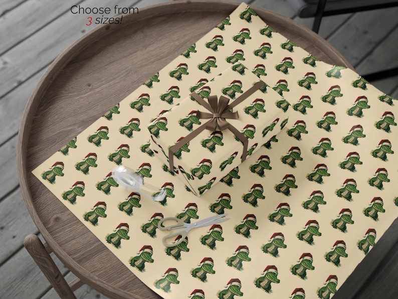 Cajun Christmas Wrapping Paper, Cajun Christmas, Louisiana Christmas ...