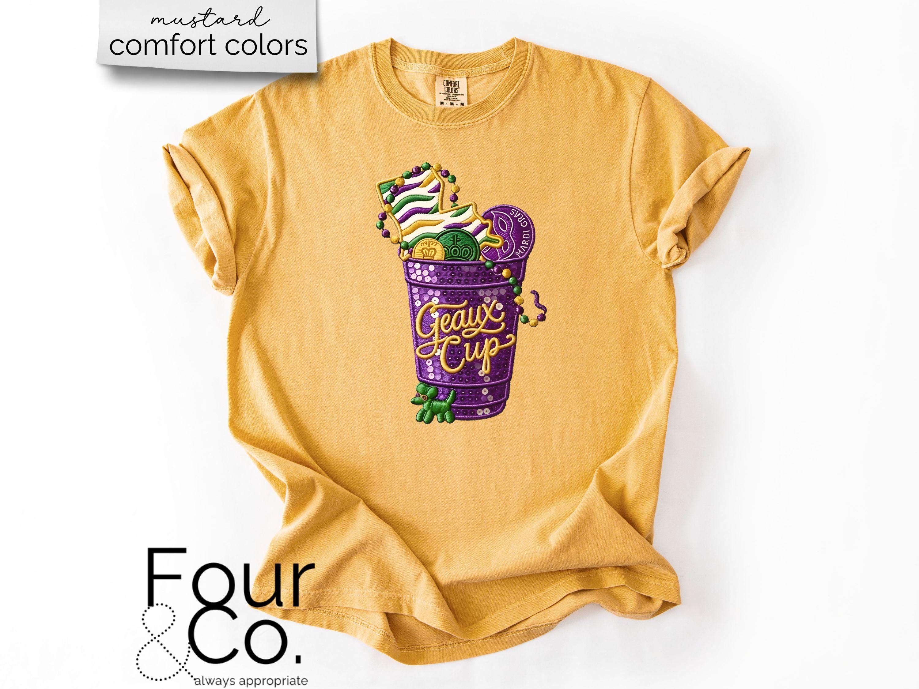 Mardi Gras Shirt, Geaux Cup Shirt - Etsy
