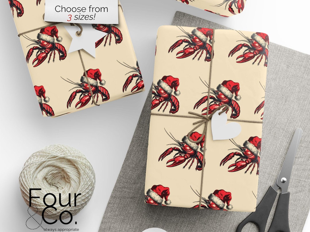 Cajun Christmas Wrapping Paper, Cajun Christmas, Louisiana Christmas ...