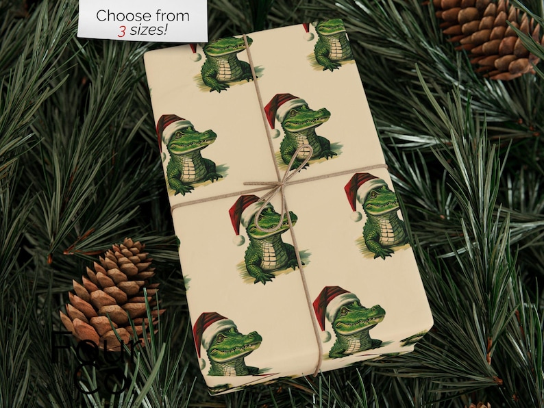 Cajun Christmas Wrapping Paper, Cajun Christmas, Louisiana Christmas ...