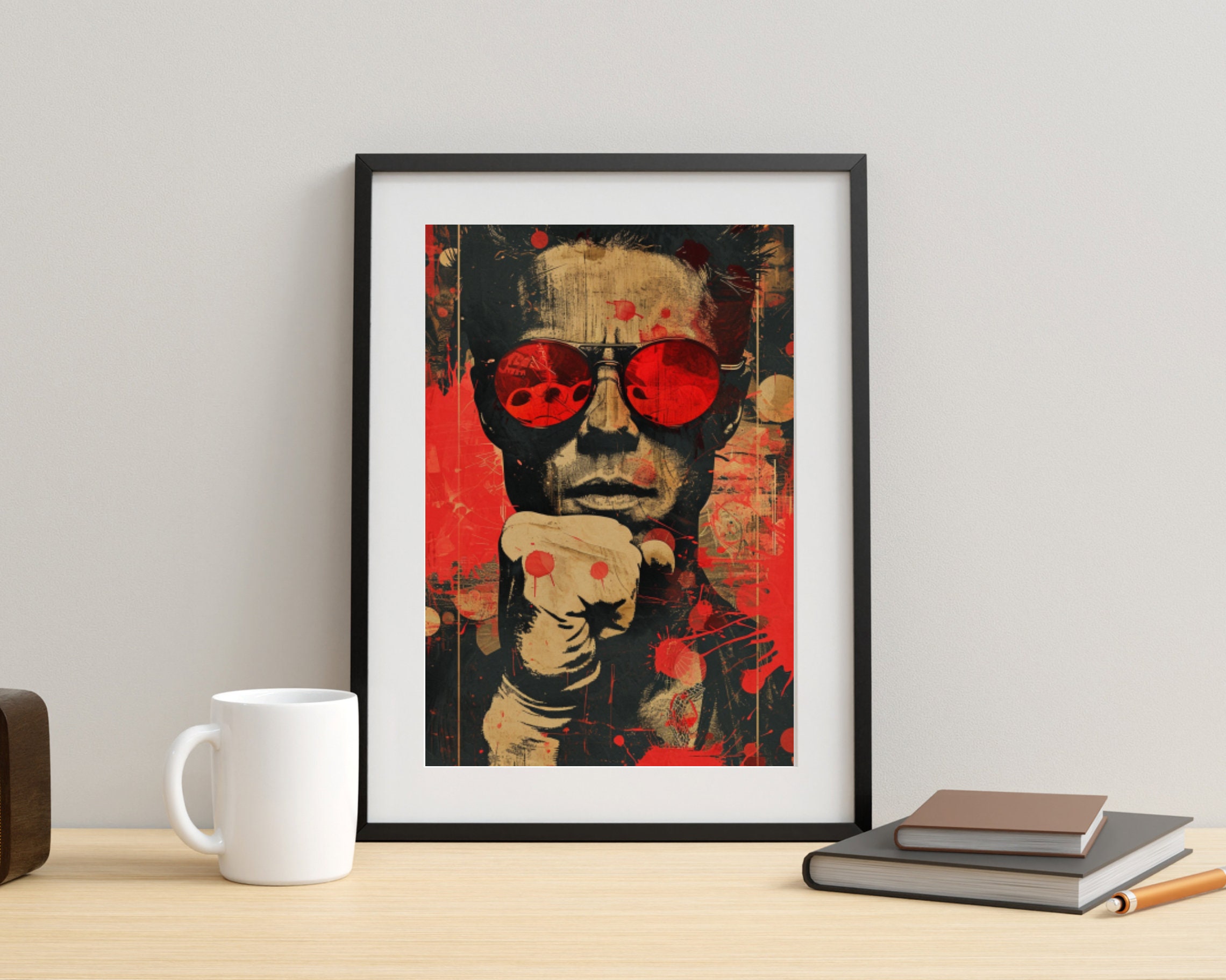 Fight Club Art Print, Fight Club Poster, Fight Club Wall Art, Art Print ...