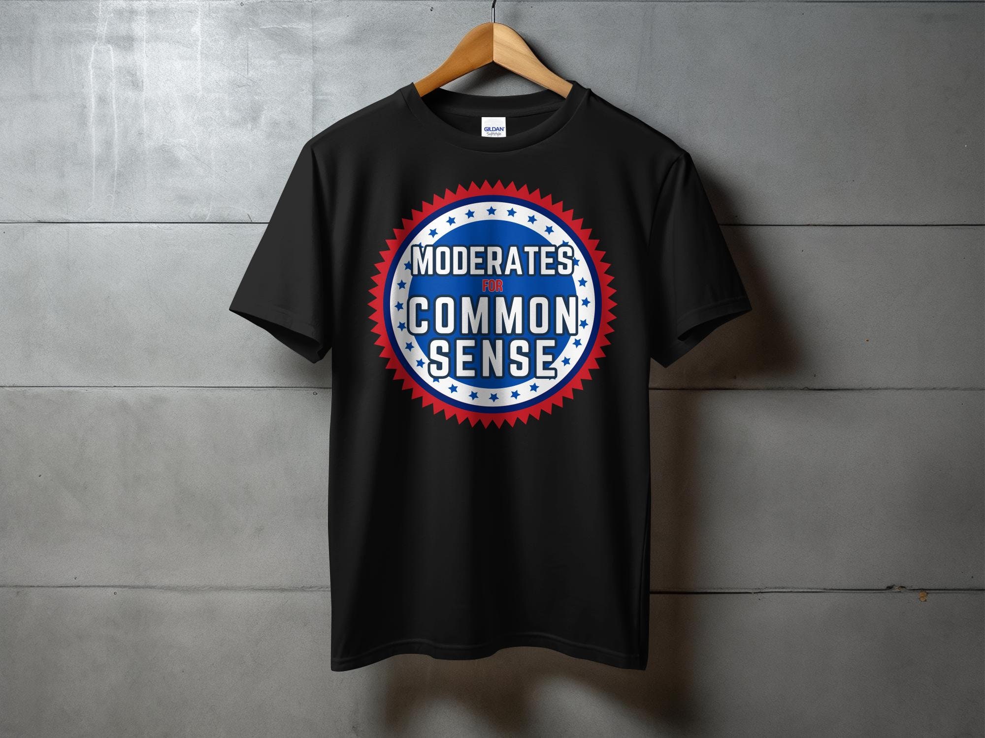 Moderates for Common Sense 2024 Election Shirt, Funny Political Tshirt ...