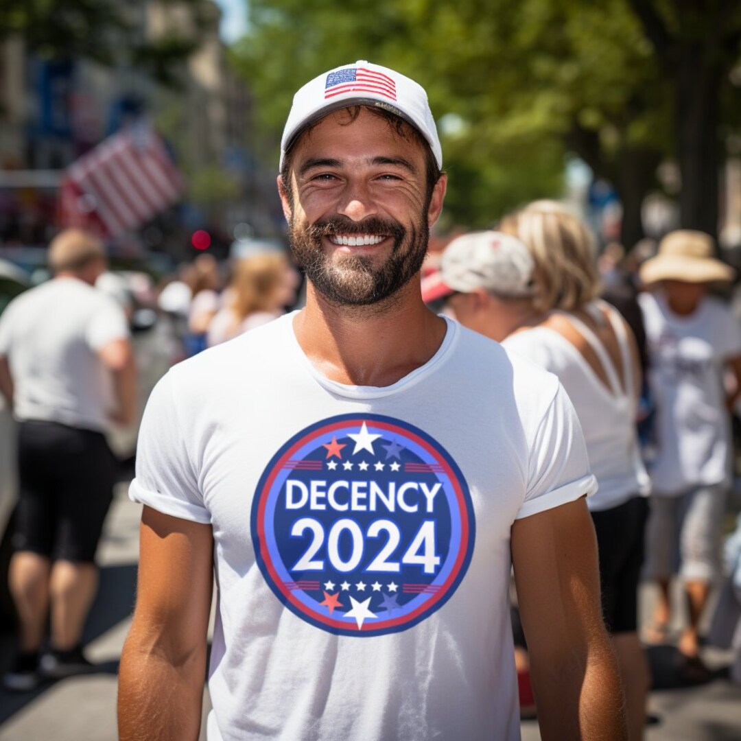 Decency 2024 Election Shirt Vote Shirt Voter Shirt Election - Etsy