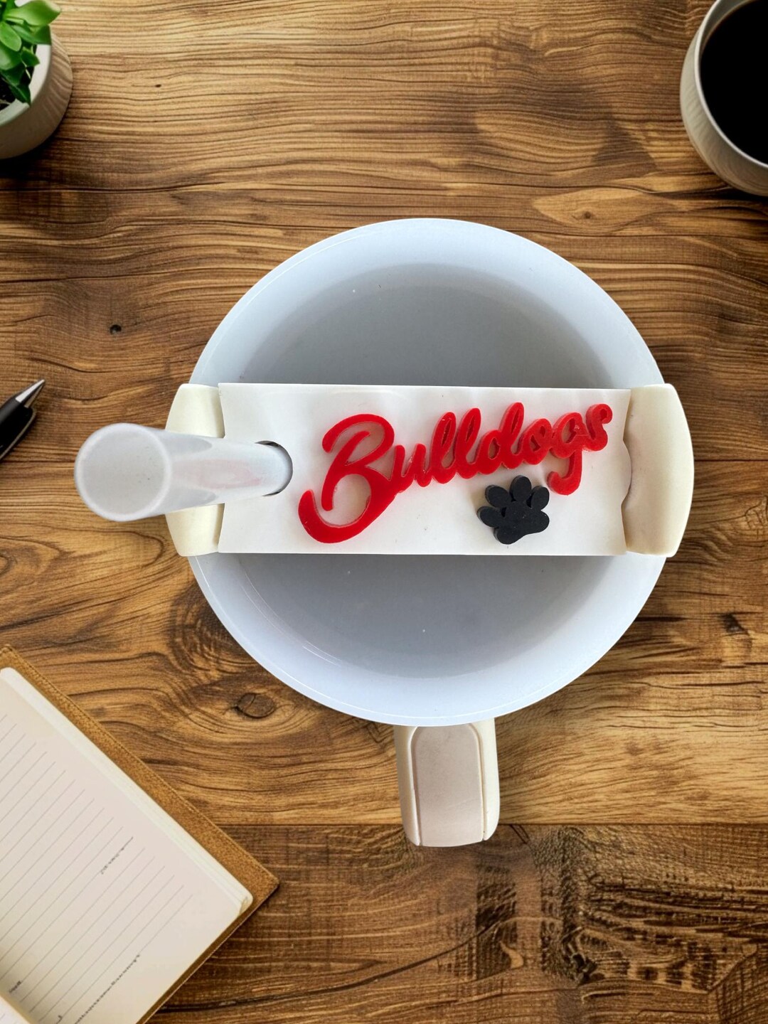 Georgia Bulldogs Tumbler Name Topper-collegiate Cup Topper-uga Stanley ...