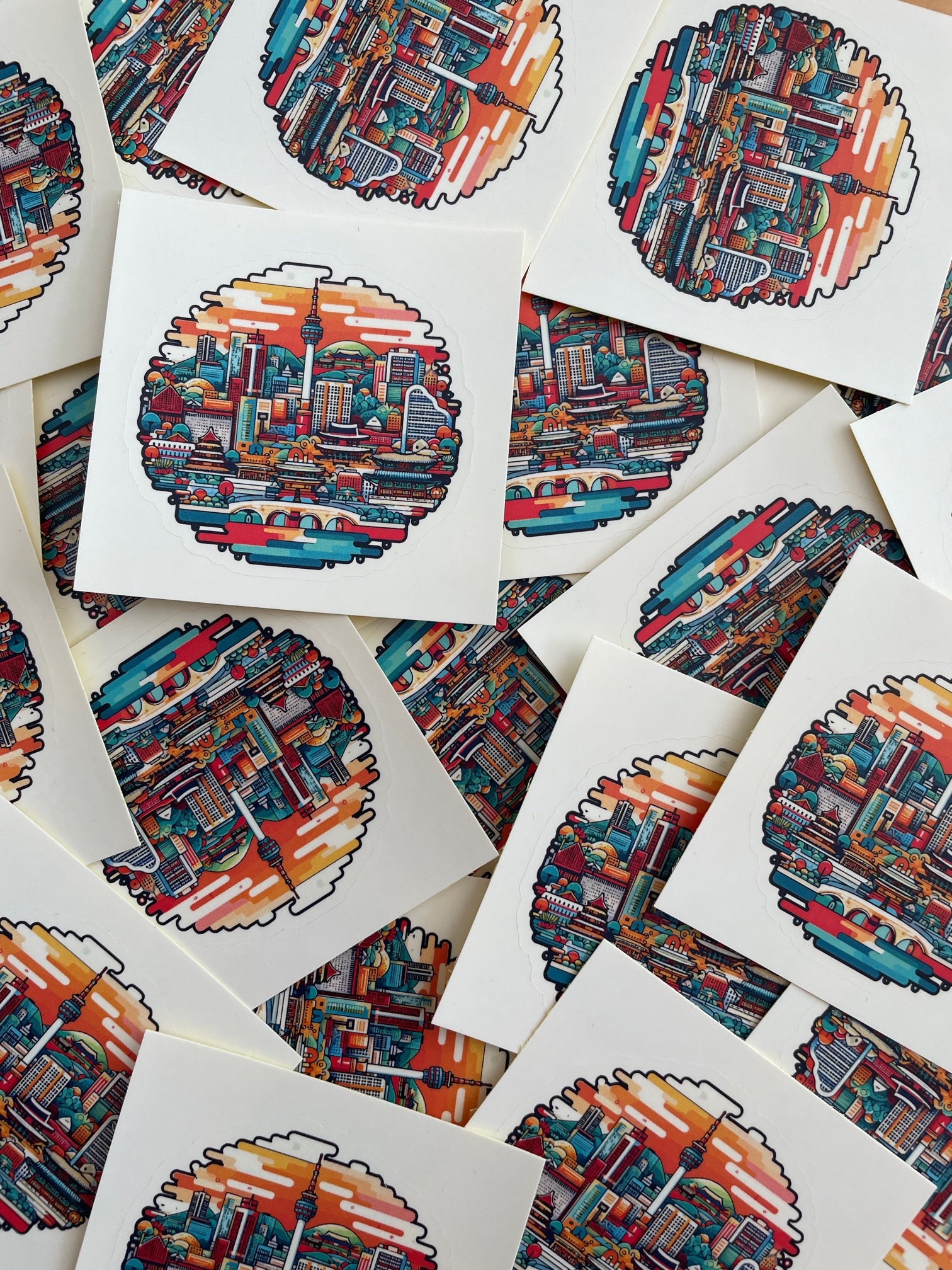 South Korea Sticker Korean Sticker Korean Stationery Korean Stationary ...