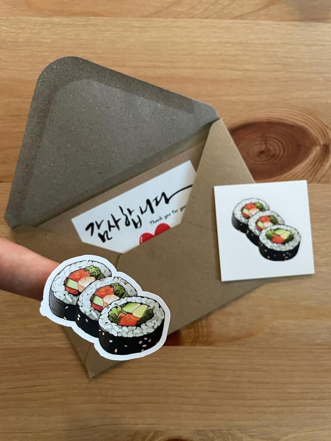 Kimbap / Sushi Sticker Korean Sticker Korean Food Sticker-korean ...