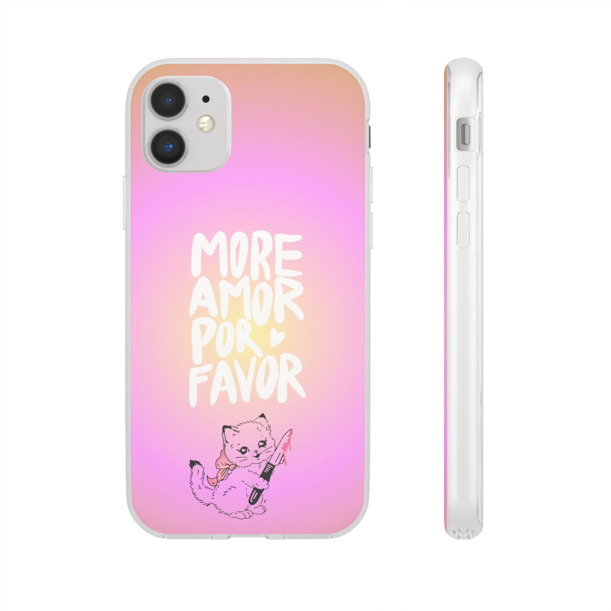 Cute Pink Case Amor Simple Iconic Pink - Etsy