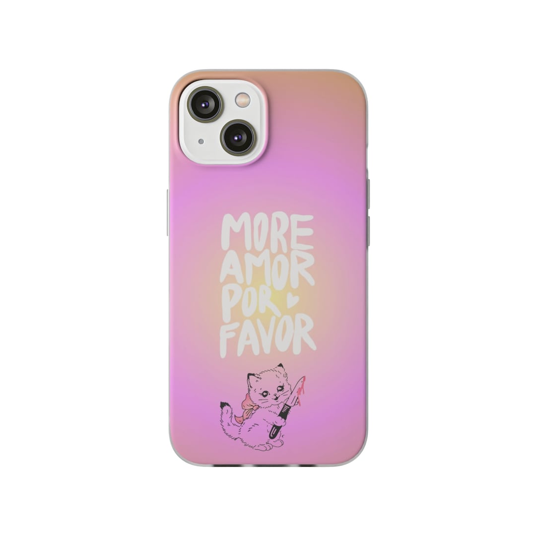 Cute Pink Case Amor Simple Iconic Pink - Etsy