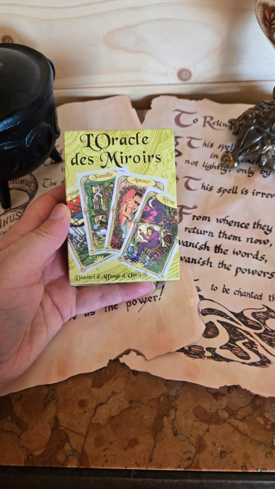 Oracle of Mirrors – Dimitri D’alfange D’uvril - Etsy
