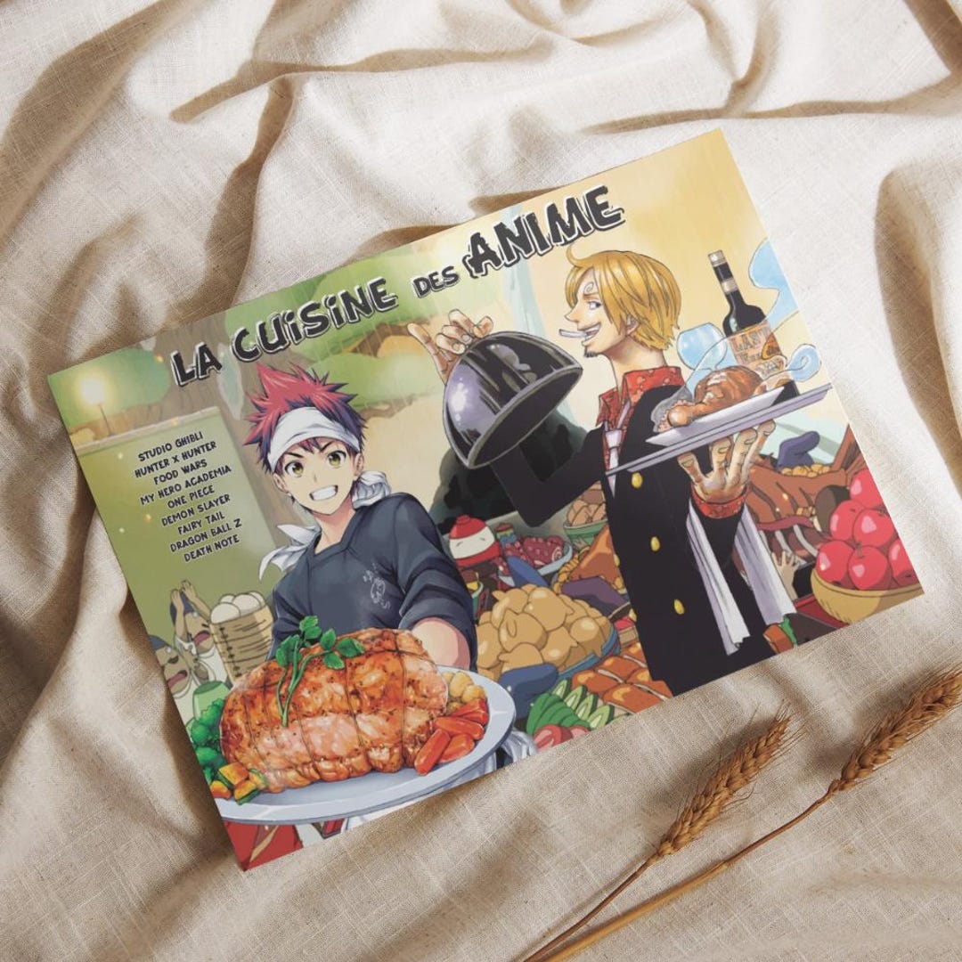 Anime Cookbook 118 Recipes Ebook PDF Manga Ghibli One Piece Food Wars ...