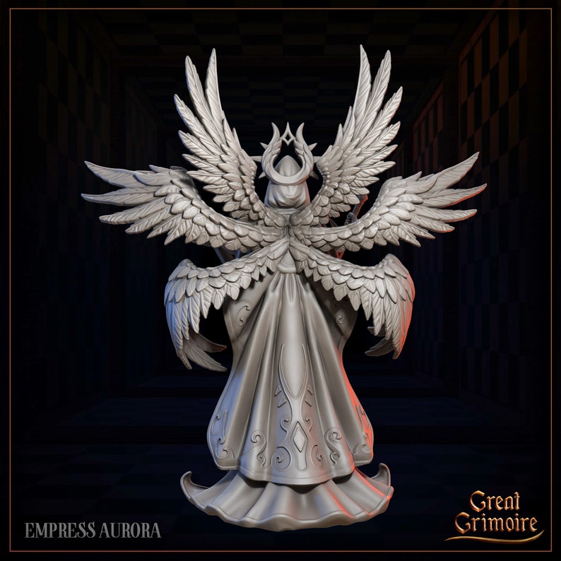 35mm Celestial Empress by Great Grimoire Tabletop D&D Fantasy Resin Printed - Etsy