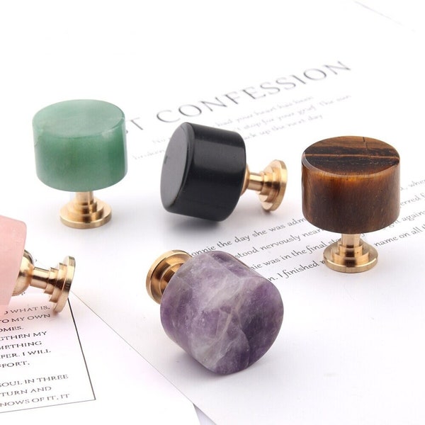 Rose Quartz Knobs - Etsy