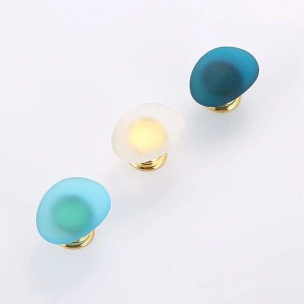 Beach Glass Knobs - Etsy