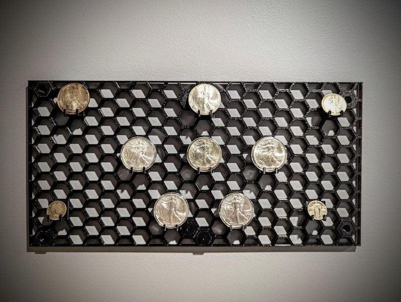 Treasure Wall Display: Modular Coin & Metal Detecting Finds Grid - Etsy