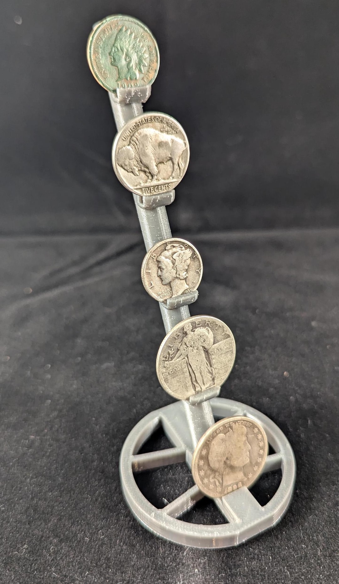 Metal Detector Coin Holder: Coin Display Stand - Etsy