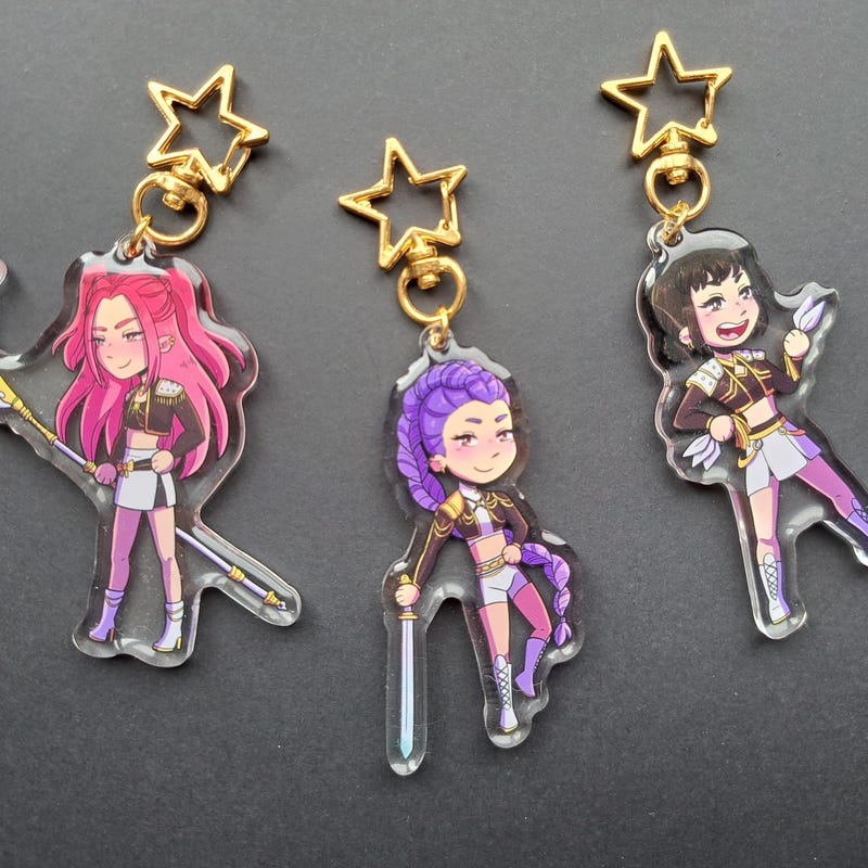 Kpop demon hunters merchandise - Etsy España