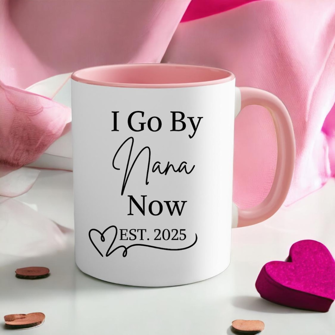 Personalized Funny Grandma Name Mug, Custom Gift I Go by "grammy, Memaw ...