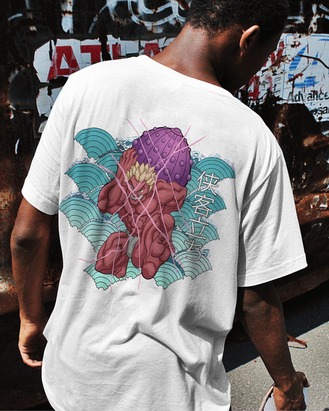 Hanayama Kaoru Tattoo, Baki T-shirt, Japanese Manga Shirt, Unisex ...