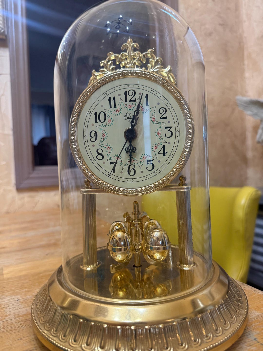 Vintage Elgin Clock READ DESCRIPTION - Etsy