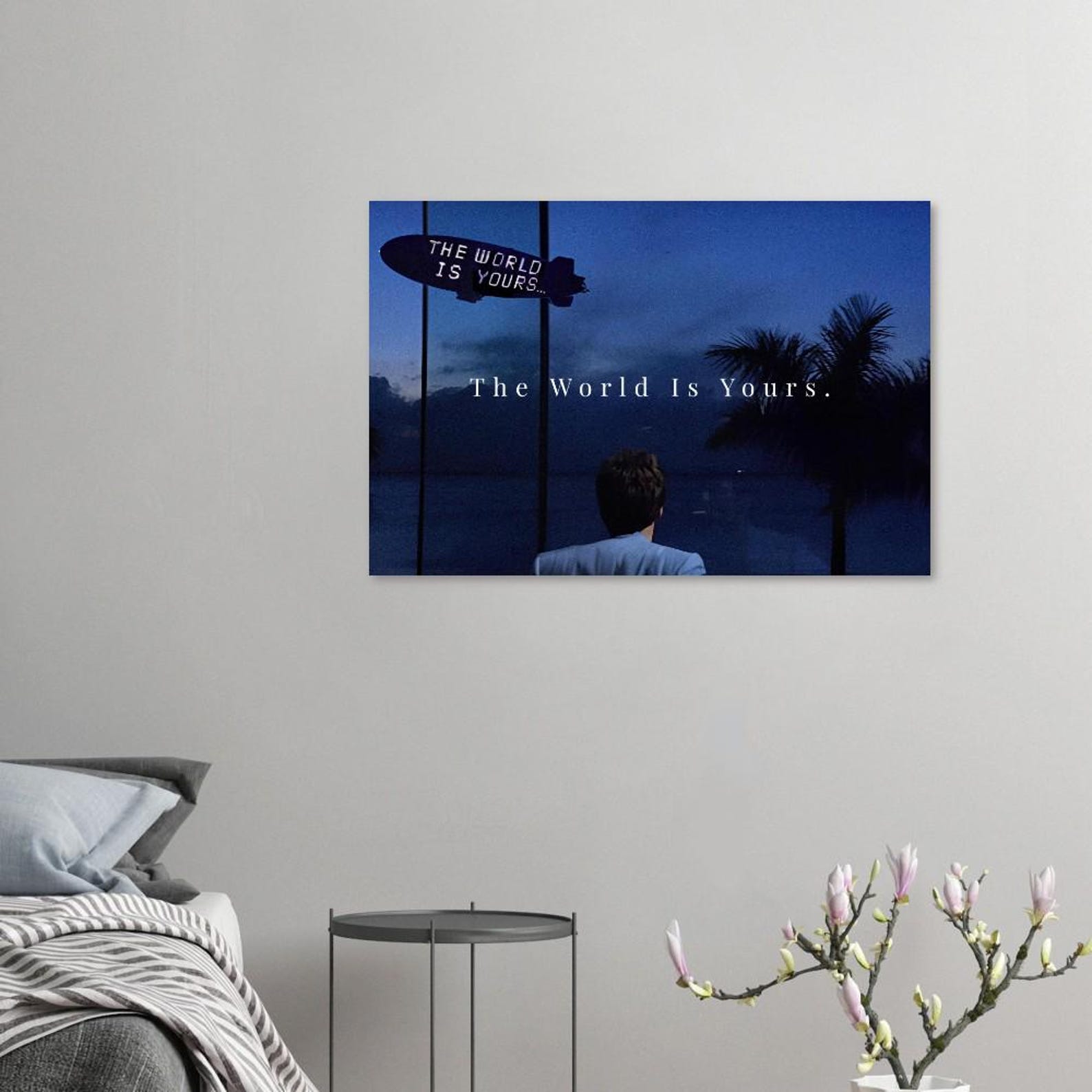 Scarface 'the World is Yours' Quote Poster - Etsy