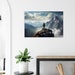 Motivational Poster, Mountain Climbing Wall Art, Success Quote Print ...