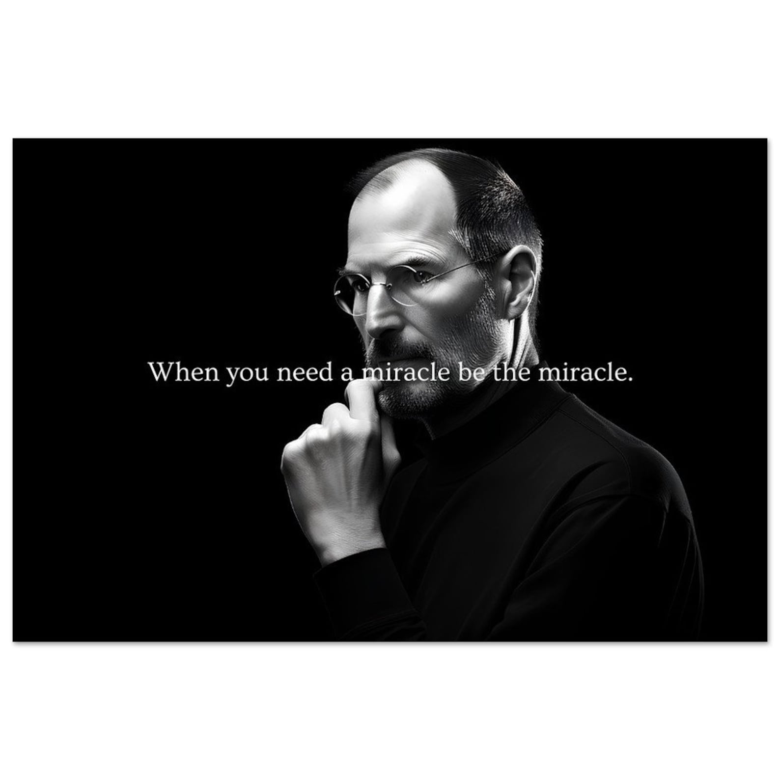 Steve Jobs Poster Entrepreneurship Poster Motivational Quotes Poster ...