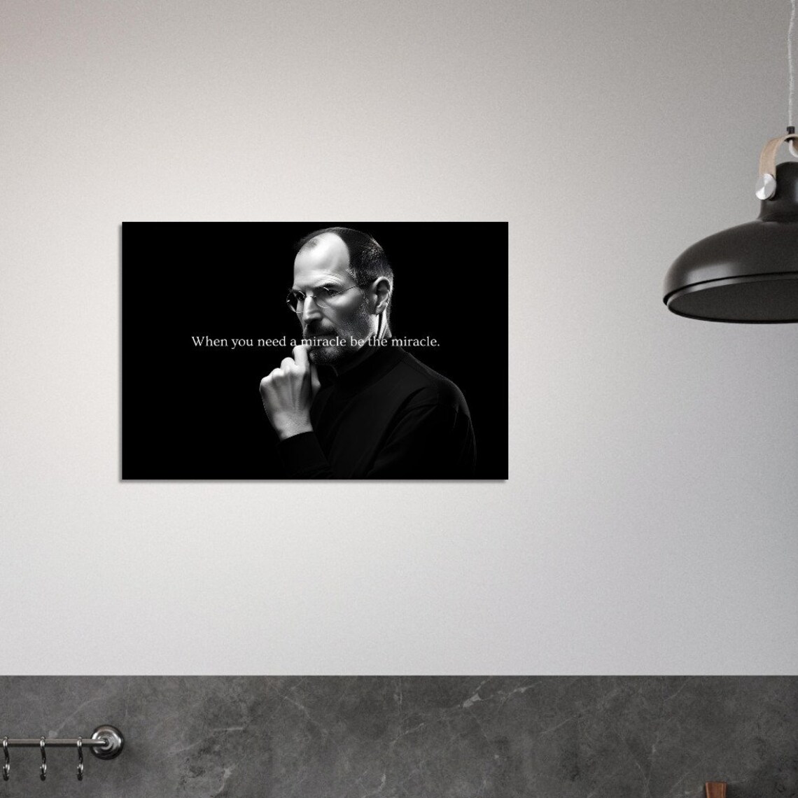 Steve Jobs Poster Entrepreneurship Poster Motivational Quotes Poster ...