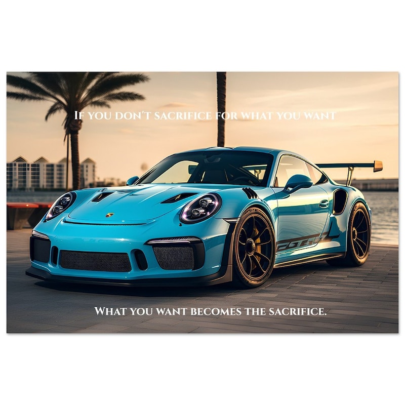 Porsche 911 Gt3 Rs Poster - Etsy