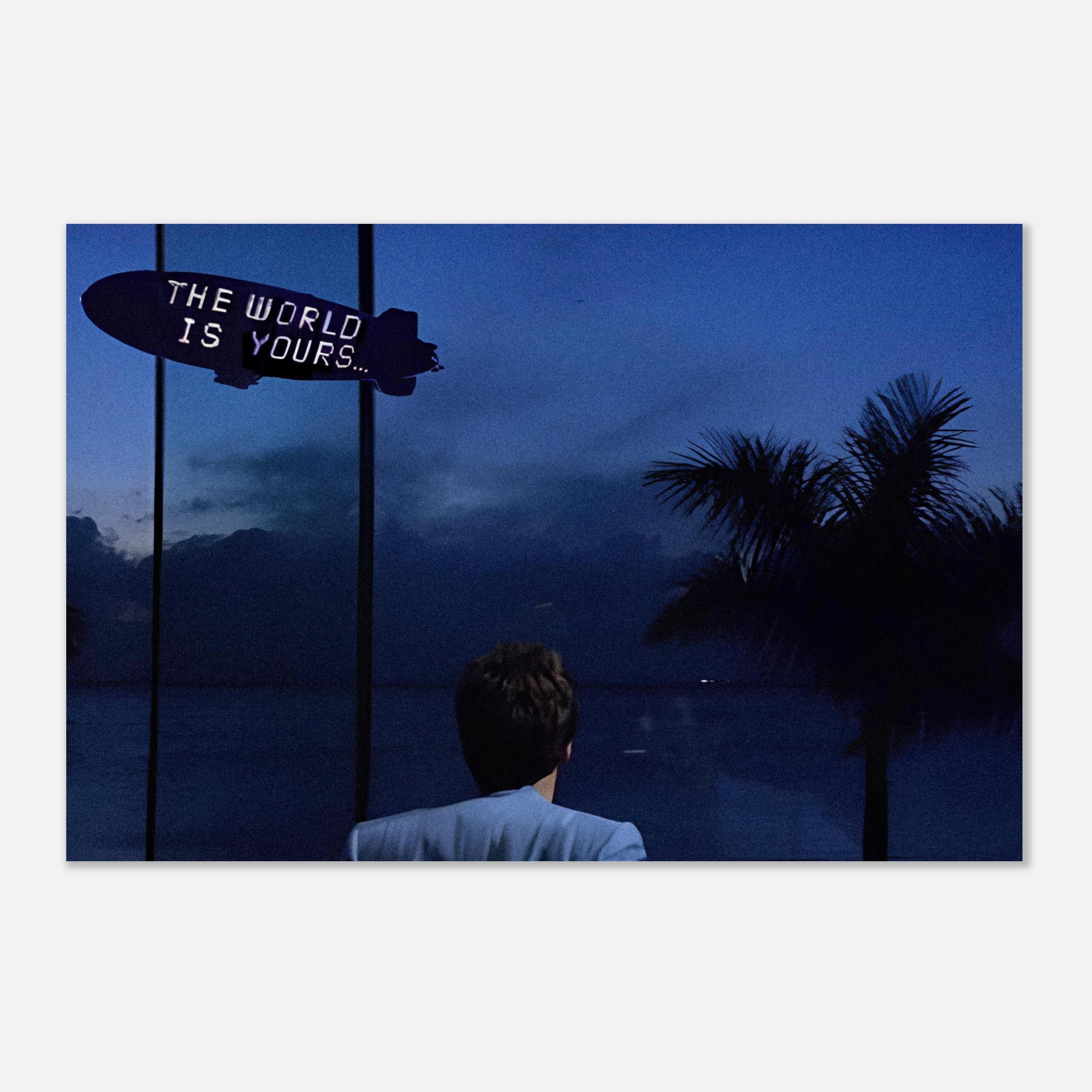 Scarface Poster of Scarface Tony Montana the World is Your Movie Scene ...