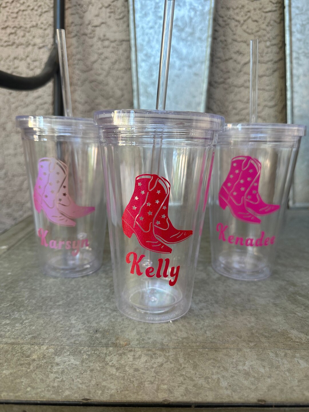 Custom Country-theme Clear Tumbler - Etsy
