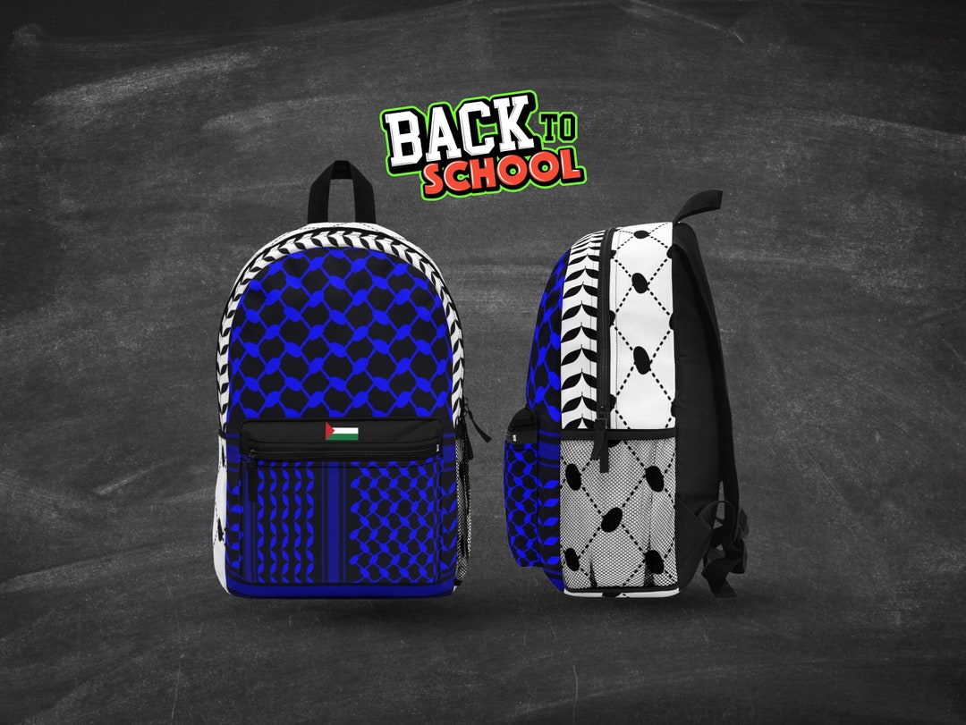 Keffiyeh Pattern Backpack, Back to School, School Bag, Palestine ...