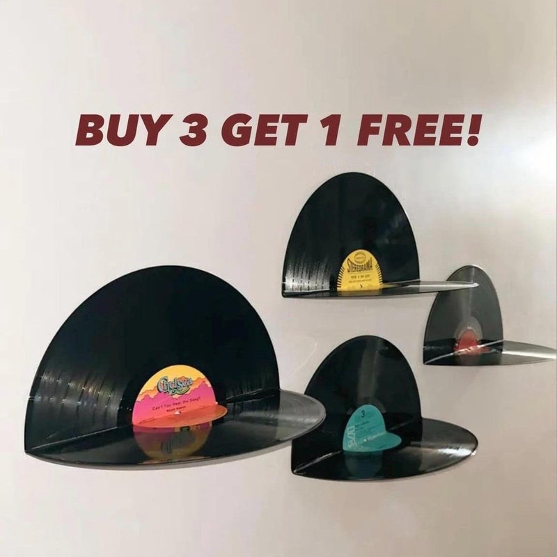 Floating Vinyl Record Shelf - Etsy