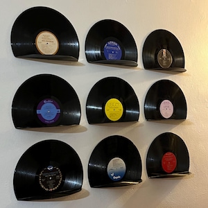 BUY 3 GET 1 FREE!! Vinyl Record Shelf!! Retro Vinyl Record Wall Decor ...