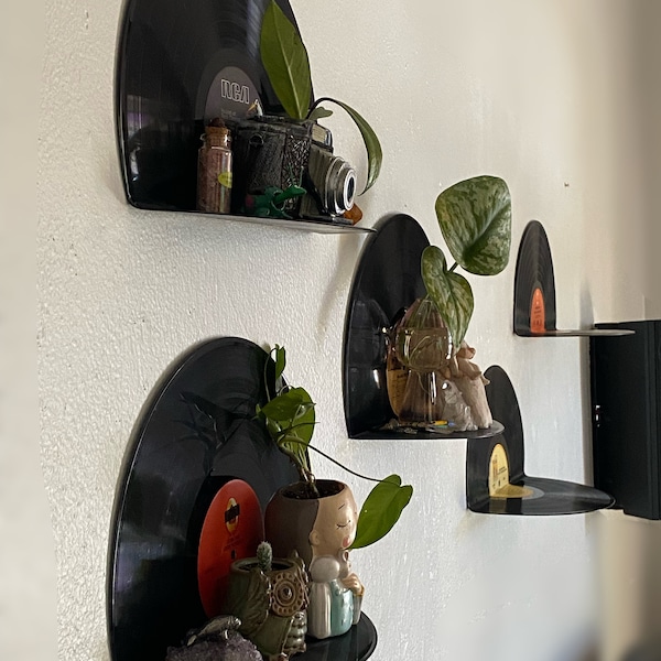Record Shelf - Etsy