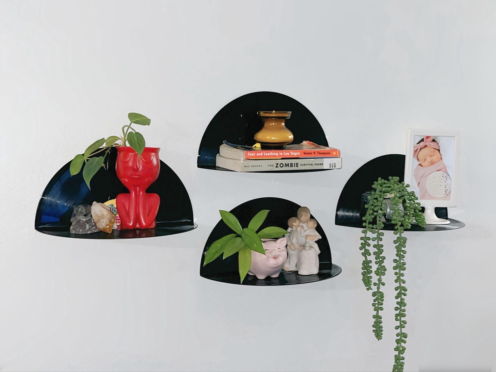 BUY 3 GET 1 FREE!! Vinyl Record Shelf!! Retro Vinyl Record Wall Decor ...