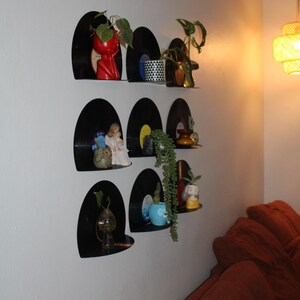 BUY 3 GET 1 FREE!! Vinyl Record Shelf!! Retro Vinyl Record Wall Decor ...