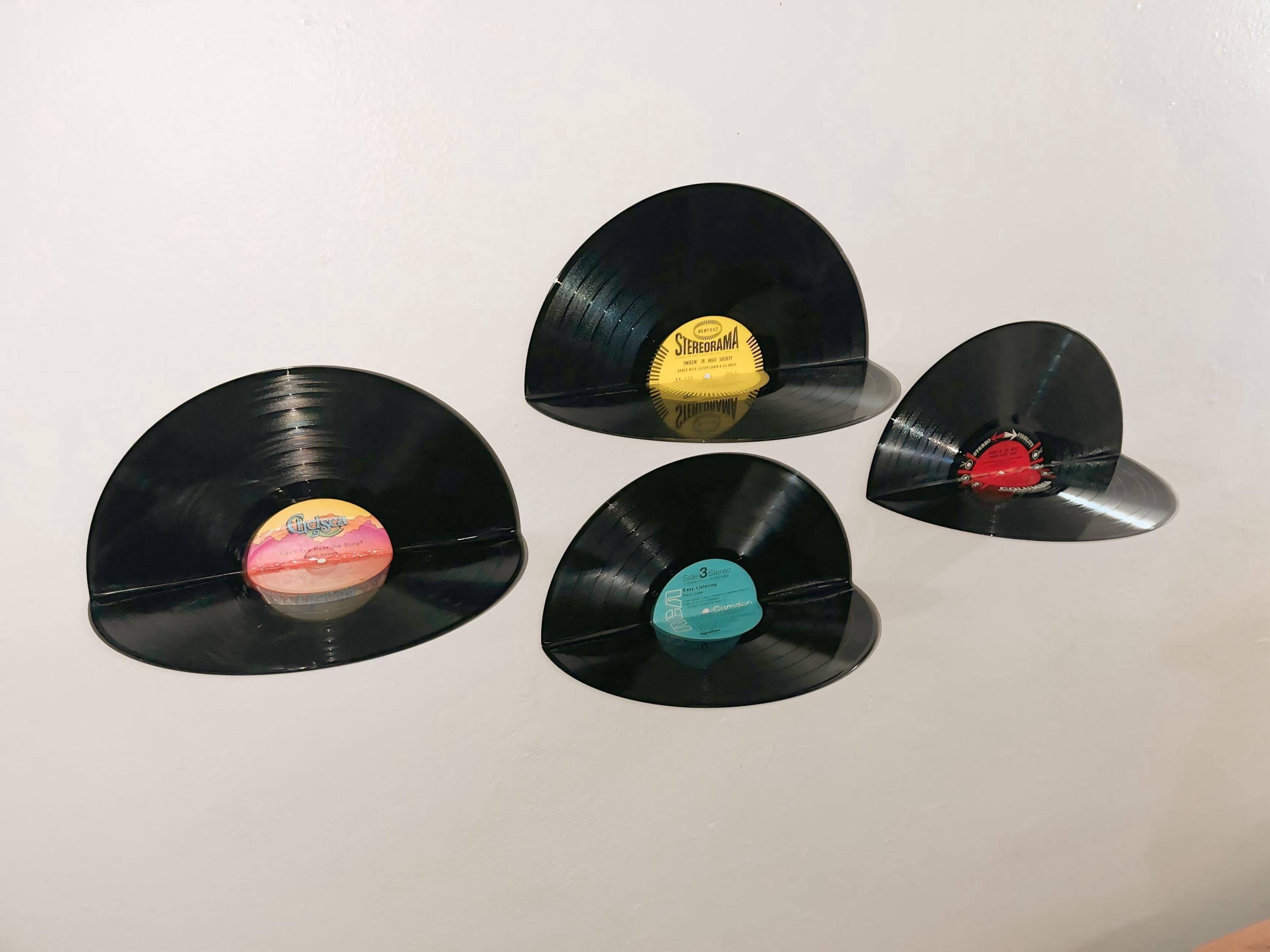BUY 3 GET 1 FREE!! Vinyl Record Shelf!! Retro Vinyl Record Wall Decor ...