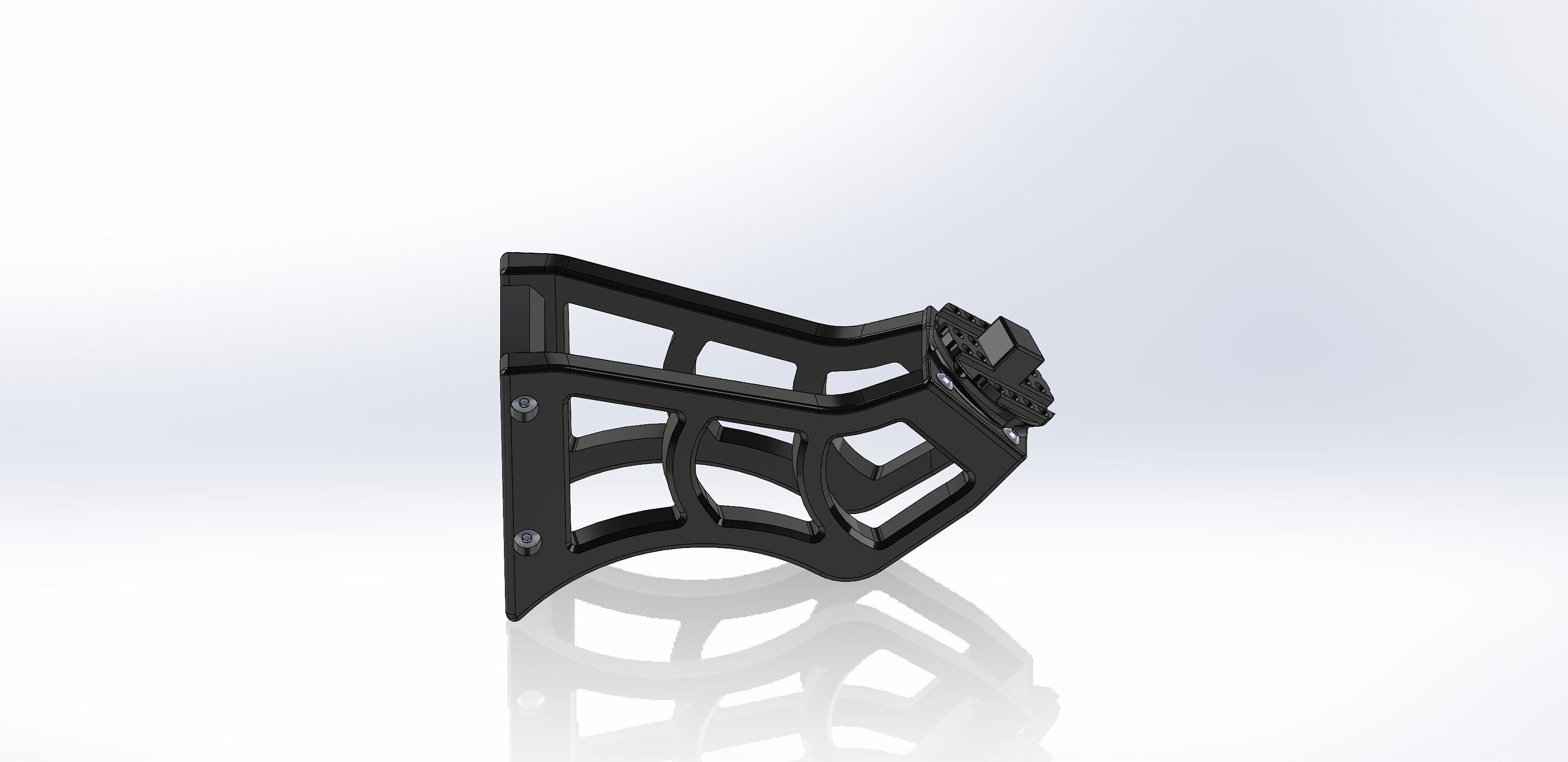 Digital Files - 3D Printed Angled Wall Mount for Concorde - 10318 - Etsy