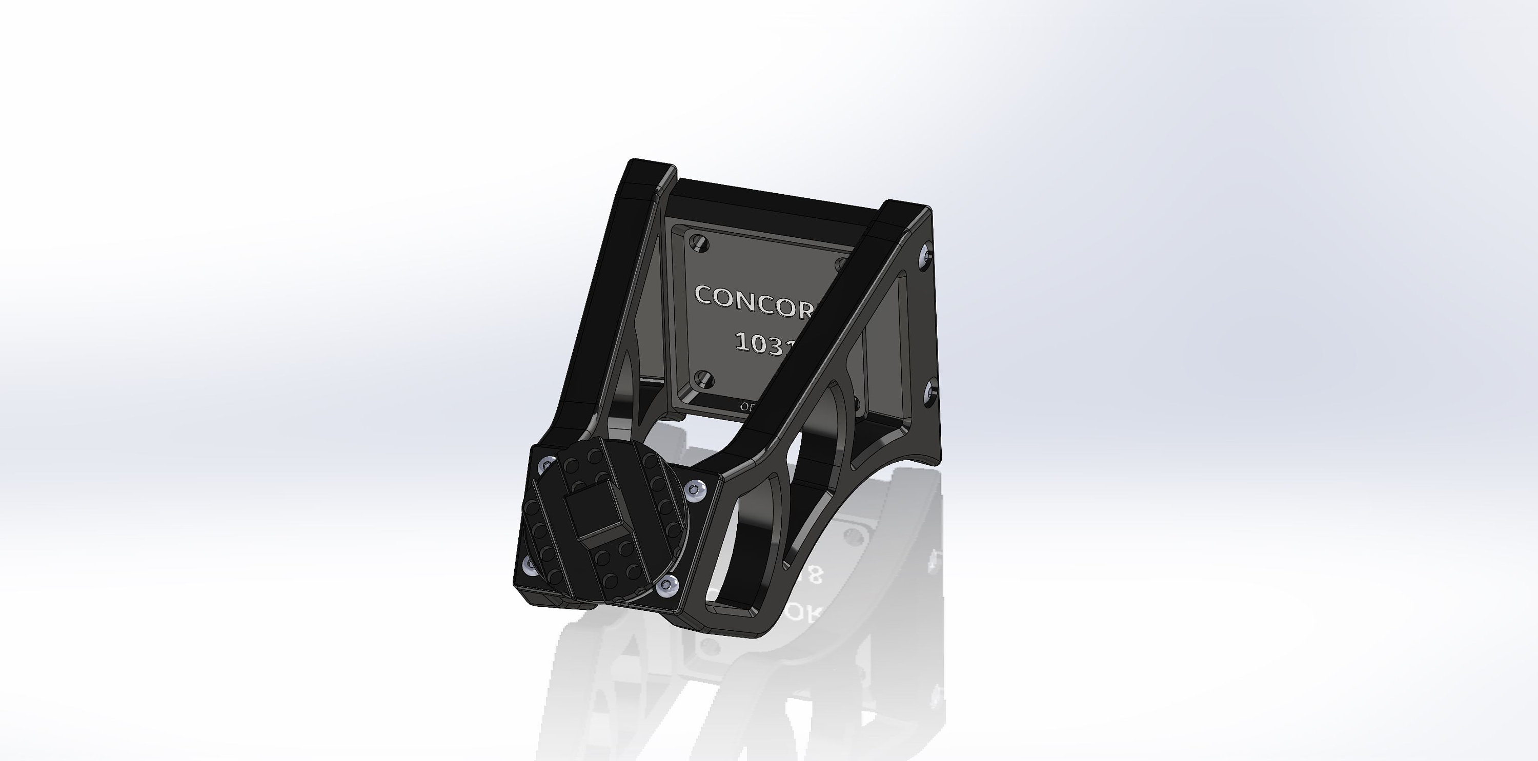 Digital Files 3D Printed Angled Wall Mount for Concorde 10318 - Etsy