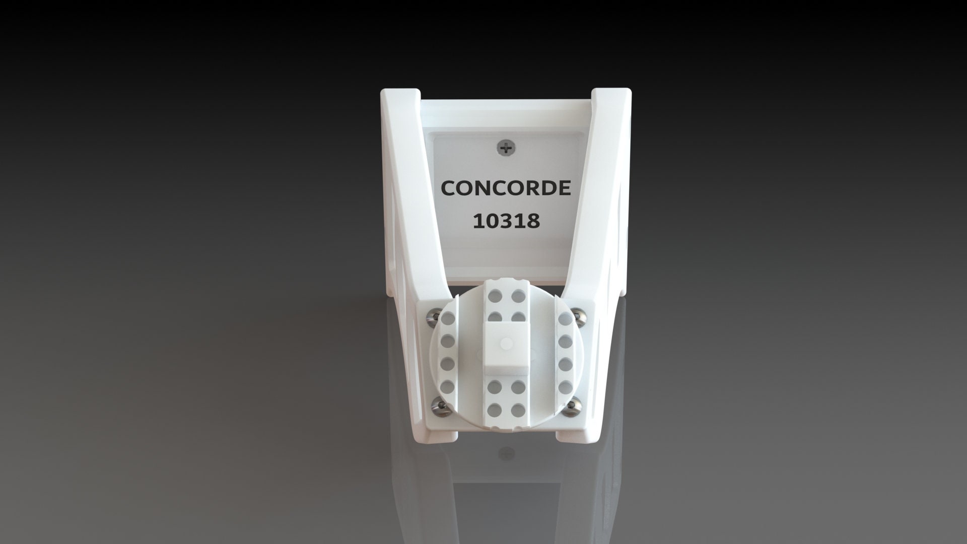 Angled Wall Mount for Lego Concorde - 10318 - Etsy