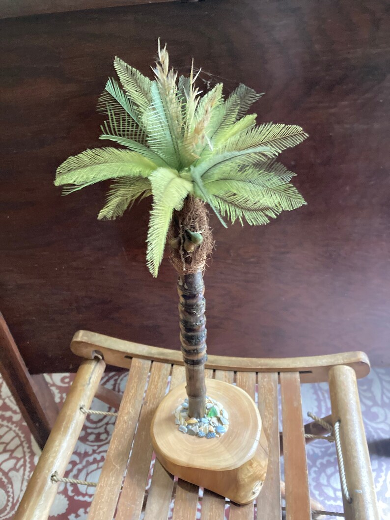 Handmade Realistic Palm Tree - Etsy
