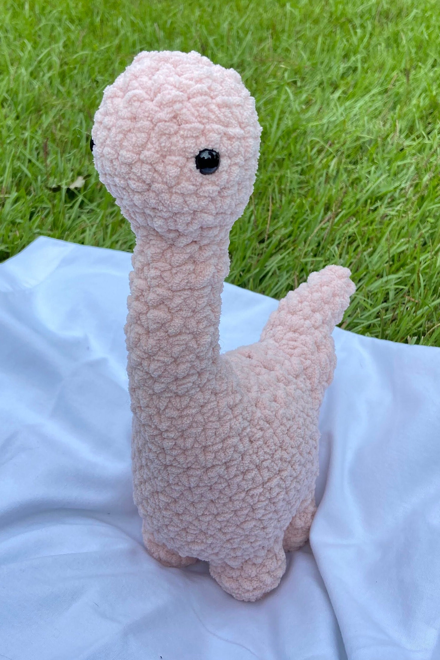 Soft Crochet Brontosaurus Plushie - Etsy