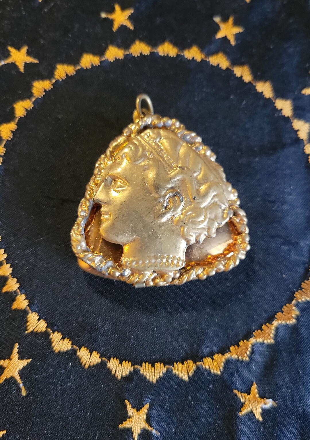 1960s Roman Pyramid-shaped Locket - Etsy