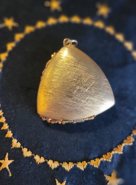 1960s Roman Pyramid-shaped Locket - Gem