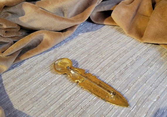 1960s Roman Sword Pin - Gem