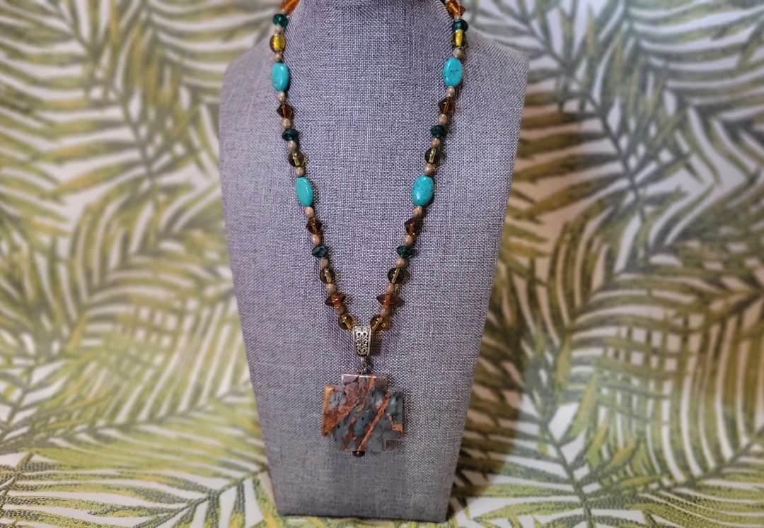 Natural Bloodstone Ancient Style Cross Shape Amulet - Etsy