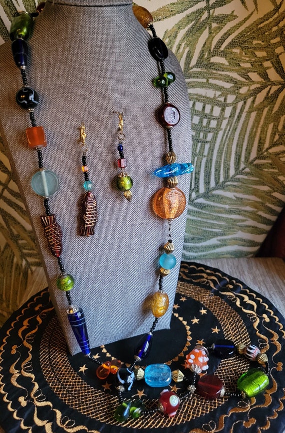 Vintage 1980s art glass - Gem